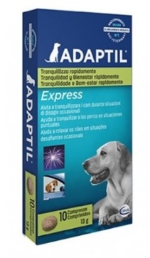 Adaptil Express Comprimidos - Cuida tu perro | Calma la ansiedad del perro