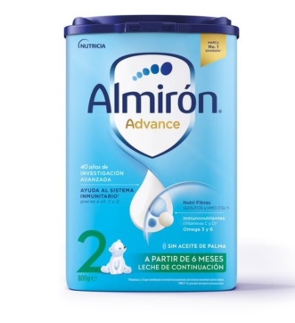 Almiron Advance 2 formula infantil continuacion 800gr - Formulas ...