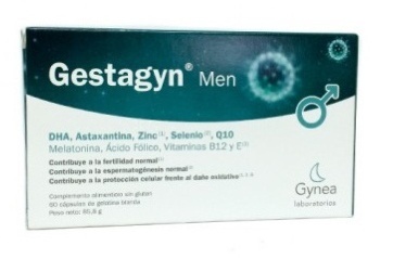 GESTAGYN MEN 60 CAPSULAS - Fertilidad masculina| Parafarmacia