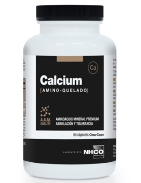 CALCIUM AMINO-QUELADO 84 CAPSULAS - Calcio amino quelado | Nhco calcium