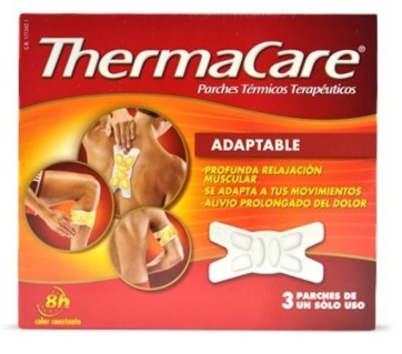 THERMACARE ADAPTABLE PARCHES TÉRMICOS 3 PARCHES