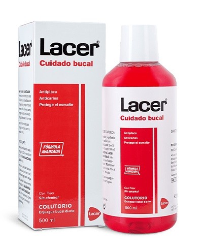 Lacer Colutorio Fluor 500 Ml - Comprar y ofertas | Parafarmacia online