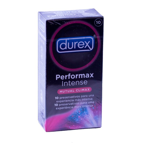 DUREX PERFORMAX INTENSE -MUTUAL CLIMAX PRESERVATIVOS 10 PRESERVATIVOS ...